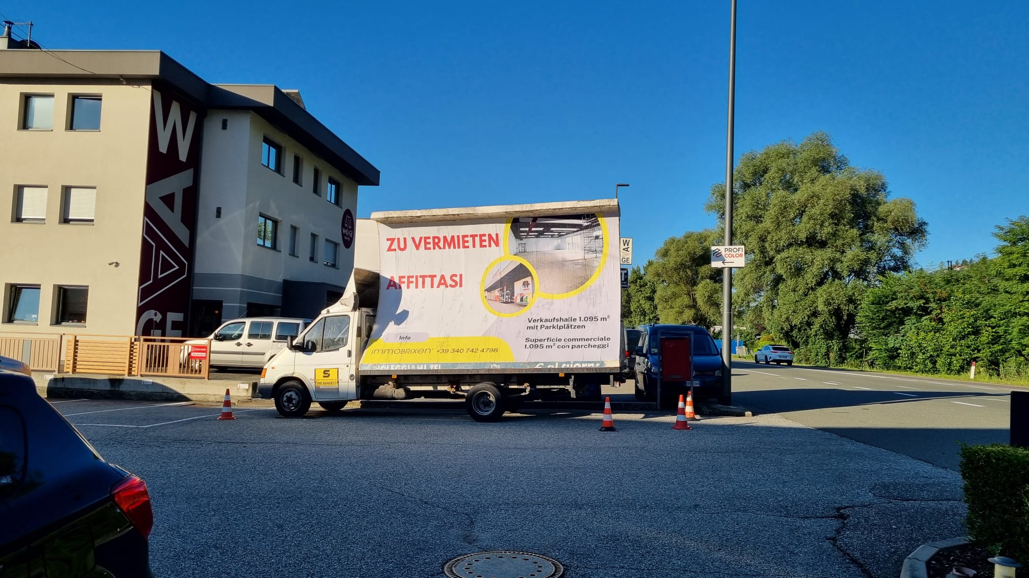 Camion Vela Bressanone | Camion vela pubblicità prezzi